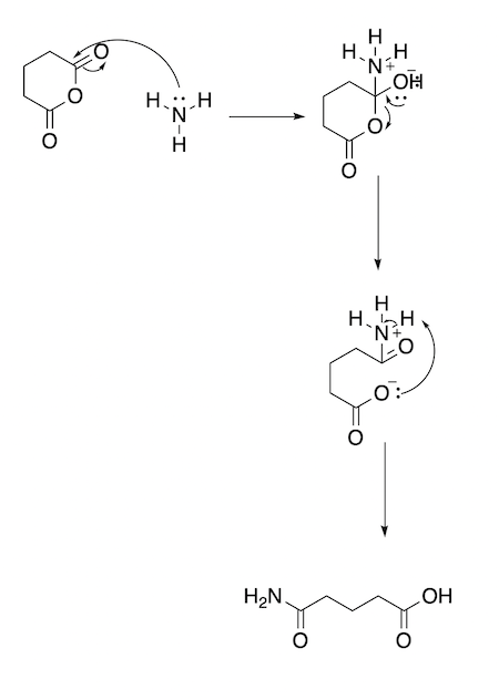 Give the product and show the complete reaction mechanism by which it ...
