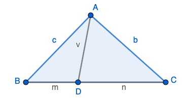 Apply the Cevian formula to prove Heron s formula for the area \mathcal ...