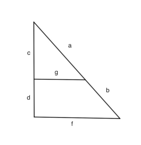 In the figure, segment AB segment DE. Find the following: a) BD b) DC c ...