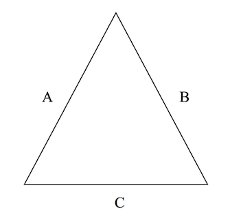 The first side of a triangle is 2m longer than the second. The third ...