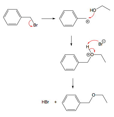Benzyl Bromide With Sodium Ethoxide