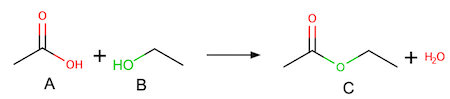 Write a balanced chemical equation using skeleton structures for the ...
