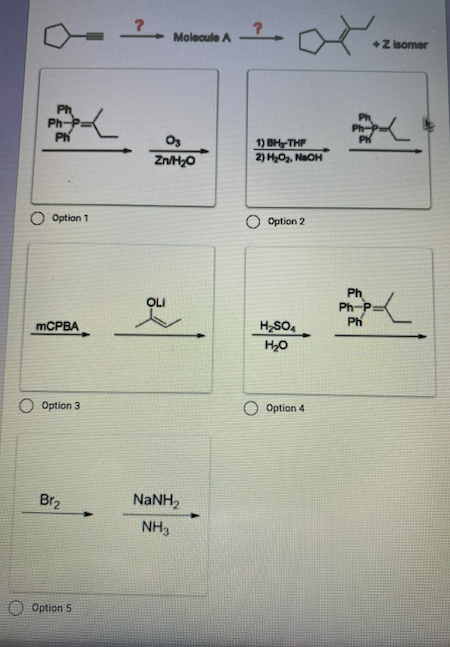 What are the required reagents for the two-step sequence shown below ...