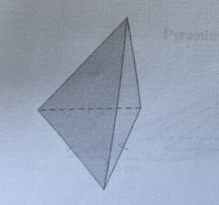 The base of an oblique pyramid is an equilateral triangle with side ...