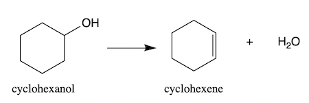How many moles of cyclohexanol are needed to produce 5 g of cyclohexene ...