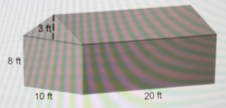 Marion has a barn on her farm. A model of the barn is pictured below ...