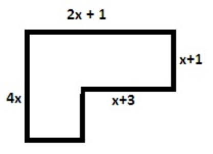 Write an expression describing the area of the figure. | Homework.Study.com