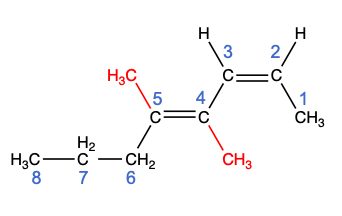 Identify the IUPAC name of the compound below. | Homework.Study.com