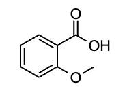 For the compound 2-methoxybenzoic acid, indicate which group on the ...