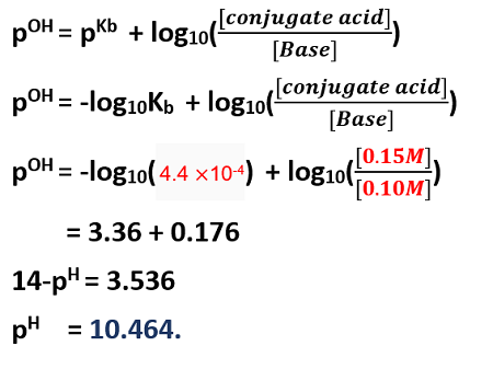 What is the pH of a solution that is 0.10 M CH_3NH_2 (methylamine) and ...