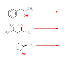 What is the major product of the following reactions: Oxidation [O]? H ...