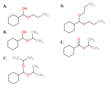 Provide the structure of the product, when cyclohexenecarbaldehyde ...