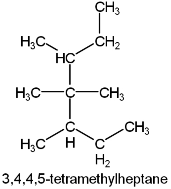 Draw condensed structures for A. 2-methyl-3-ethylpentane B. 2,2,4 ...