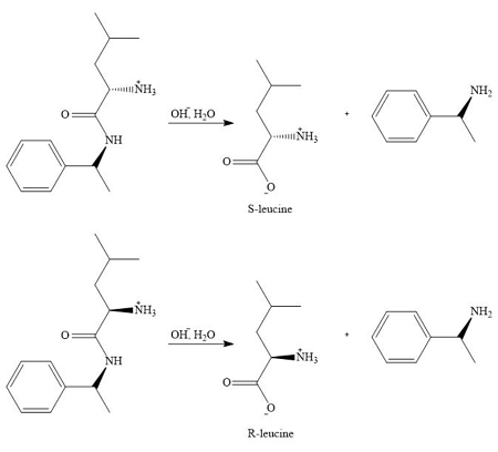 Write out a stepwise sequence that shows how a racemic mixture of ...