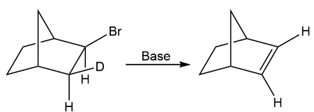 Although anti periplanar geometry is preferred for E2 reactions, it isn ...