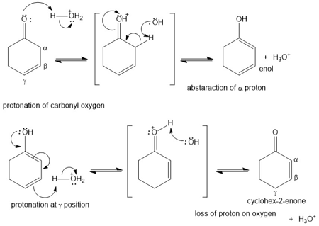 Nonconjugated b,g-unsaturated ketones, such as 3-cyclohexenone, are in ...