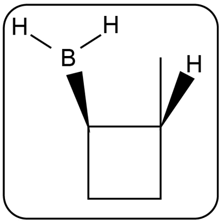 Draw the structures of the organoboranes formed when borane reacts with ...