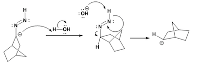 Predict the product of the Wolff-Kishner reduction reaction given ...