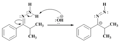 Predict the product of the Wolff-Kishner reduction reaction below ...