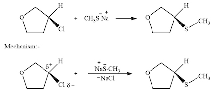 Predict the product(s) and show the mechanism for the shown reaction ...