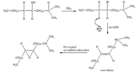 How would you synthesize racemic disparlure from compounds having ten ...
