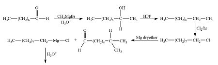 How would you synthesize racemic disparlure from compounds having ten ...