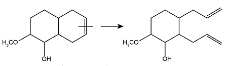 What starting material is needed to synthesize the given compound by a ...