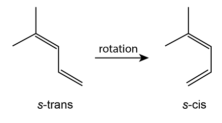 Which of the following dienes (a) (b) (c) in the figure have an s-cis ...