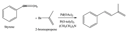 What compound is needed to convert styrene (C6H5CH=CH2) to the given ...