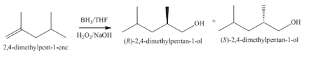 Account for the constitutional isomer formed when the following alkene ...