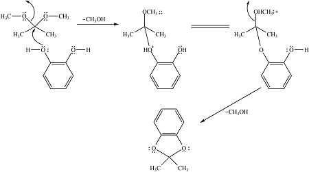 It is not uncommon for organic chemists to prepare acetals by an ...