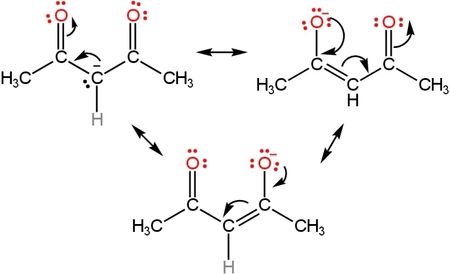 Draw a second resonance structure for the following species below. Draw ...