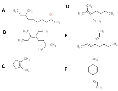 Give the IUPAC name for the following. Use cis/trans or E/Z ...
