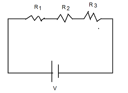 What is the current through resistor a if a 40.0-V battery is connected ...