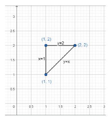 Find the volume of the solid generated by revolving the regions about ...