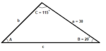 Use the Law of Sines to solve the triangle. If two solutions exist ...