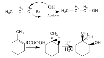 What is the product of these reactions (include stereochemistry ...