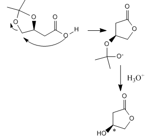 Draw mechanism for the following reaction. Is the product chiral? If so ...