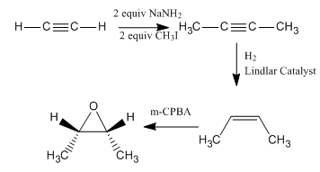 Devise a synthesis of each compound from acetylene and any other ...