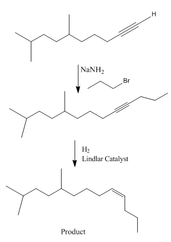Propose a synthesis for the formation of the following target molecules ...