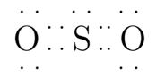 What is the Lewis dot structure for SO2? | Homework.Study.com
