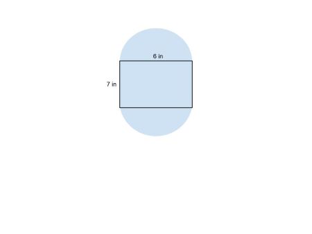 Find the area of the composite figure to the nearest square inch ...