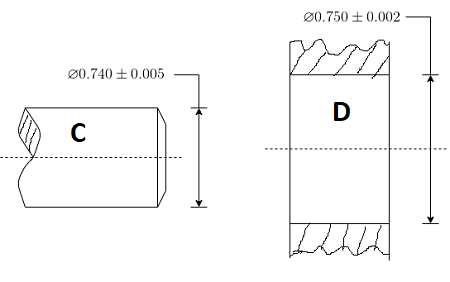 What is the MMC of shaft "C"? | Homework.Study.com