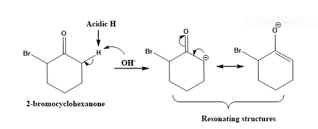 The Favorskii reaction involves treatment of an a-bromo ketone with ...