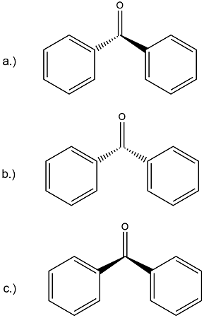 Draw structures for the three stereoisomers of dibenzalacetone ...