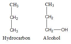 Why can alcohols and phenols be viewed as derivatives of hydrocarbons ...