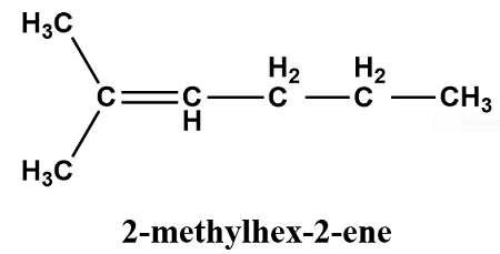 Show the product of the reaction of the following alkene with NBS ...