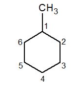 Determine whether methylcyclohexane contains a chiral center. How many ...