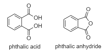 What type of acid is phthalic acid? Is it acid anhydride or acid halide ...