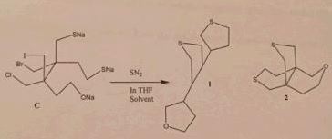 Provide a detailed mechanism for the substitution reaction given below ...